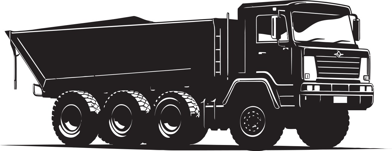 Dump Trailer Vector Images (over 1,600)