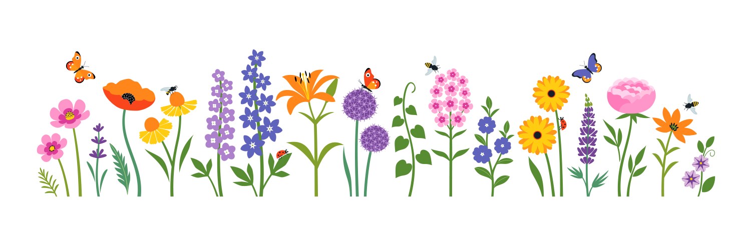 Flower Garden Clipart Vector Images (over 16,000)