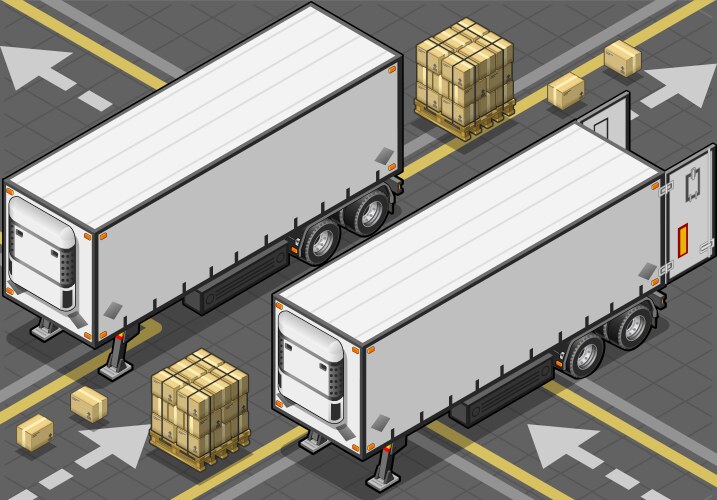 Container Truck Vector Images (over 44,000)