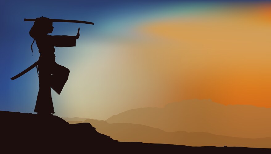 Katana Silhouette Vector Images (over 2,300)