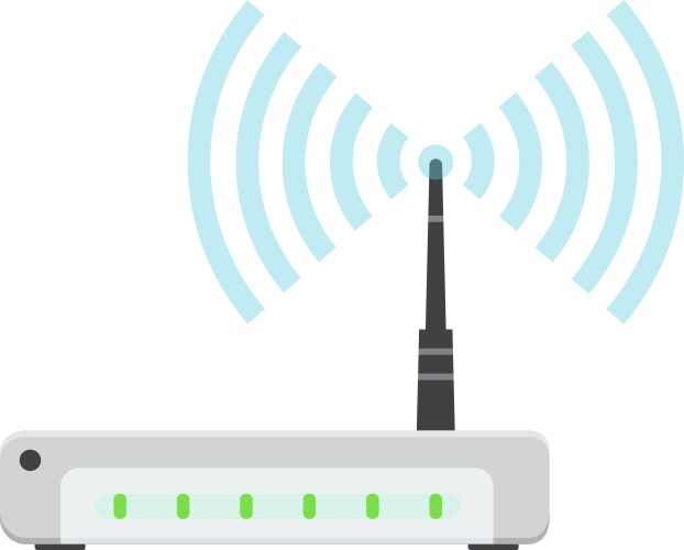 Router drawing isolated hand drawn engraved style Vector Image