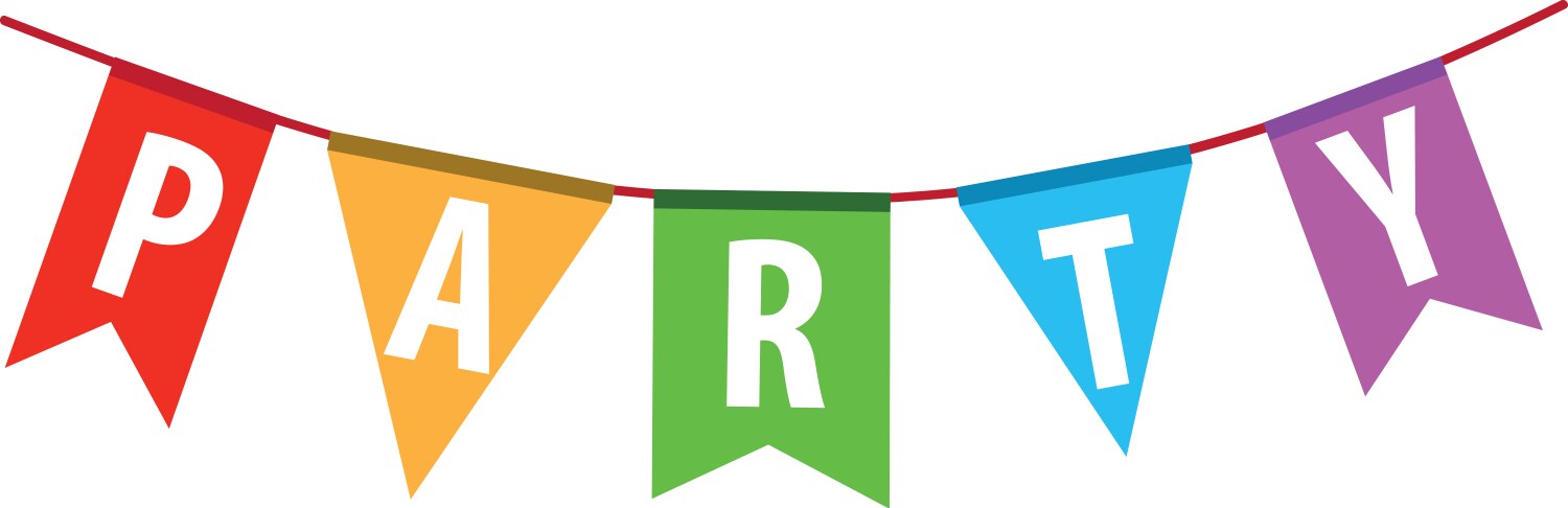 Party Flag Banner Vector Images (over 43,000)