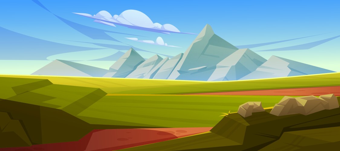 Plain Land Cartoon Vector Images (over 420)
