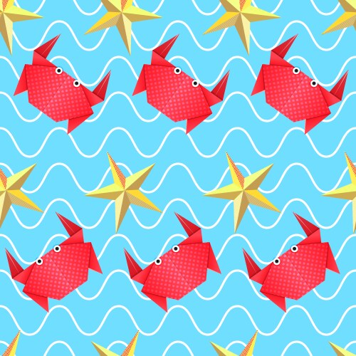 Ocean Beach Pattern Royalty Free Vector Image - VectorStock