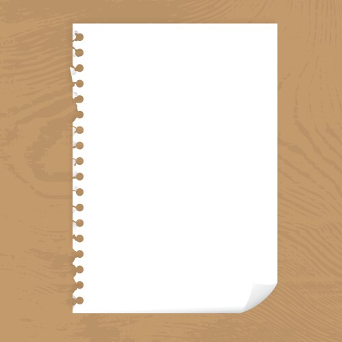 Bended Paper Corner Royalty Free Vector Image - VectorStock