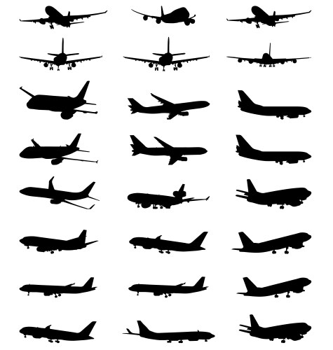 Airplane Royalty Free Vector Image - VectorStock