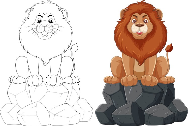 Lion Outline Vector Images (over 15,000)