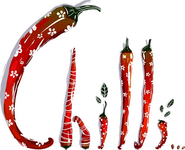 Chilli Drawing Vector Images (over 2,600)