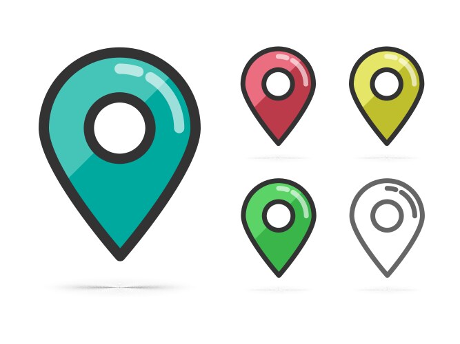 Map Marker Logo Vector Images (over 20,000)