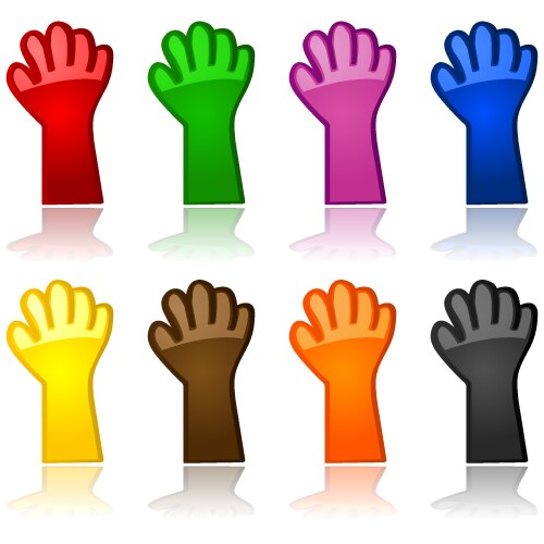 Color Hands Vector Images (over 760,000)