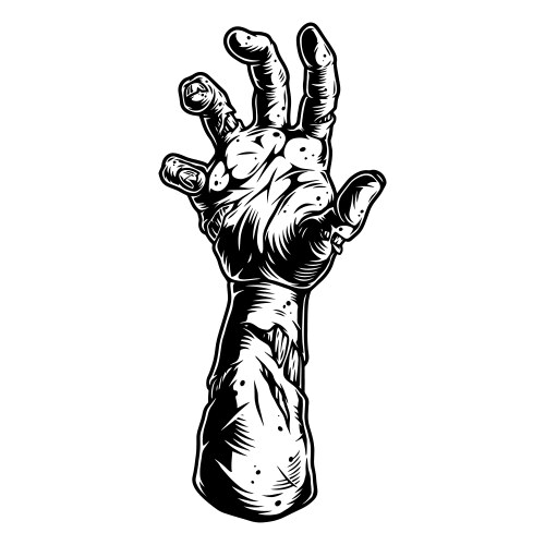 Zombie Hand Tekening Tumblr