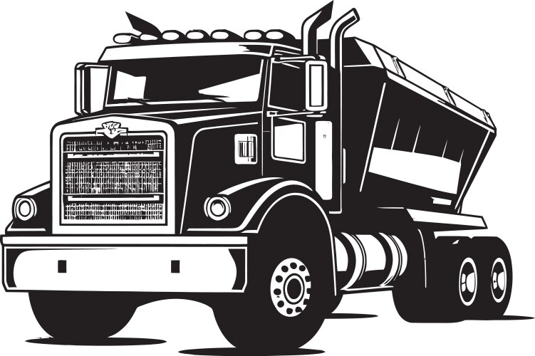 Dump Trailer Vector Images (over 1,600)