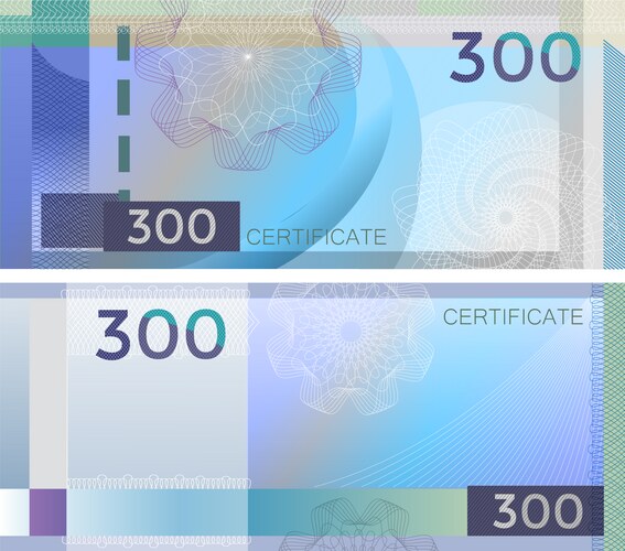 Banknote Template Vector Images (over 4,200)