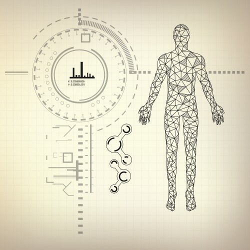 Ai vs human Royalty Free Vector Image - VectorStock