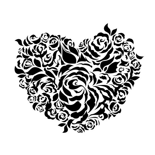 Heart Roses Vector Images (over 37,000)