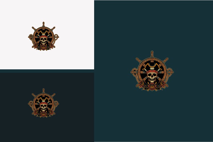 Eagle and sword outline design Royalty Free Vector Image