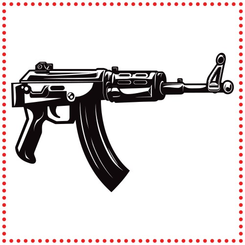Assault Rifles Vector Images (over 6,700)