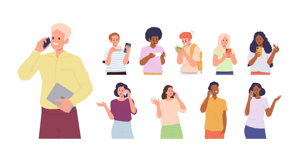 Cartoon phone telephone Vector Images & Graphics for Commercial Use ...