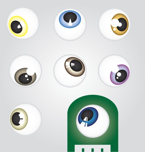 Cartoon Eyeballs Eyeball Vector Images (over 7,200)
