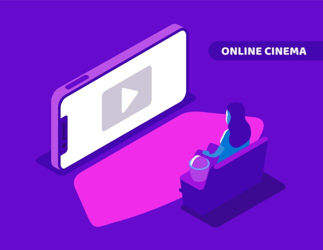 Watching Movie Vector Images (over 27,000)