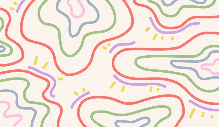 Cute pastel pattern background design Royalty Free Vector