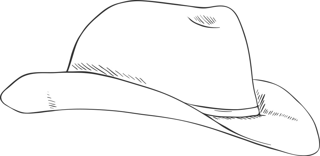 Cowboy Hat Outline Vector Images (over 6,500)