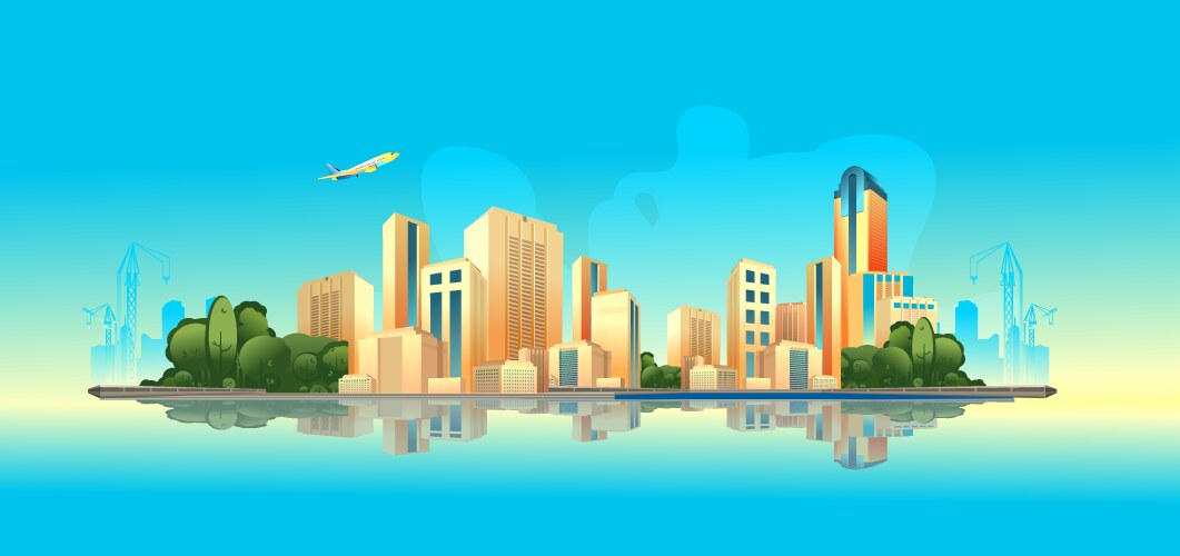 City Landscape Vector Images (over 150,000)