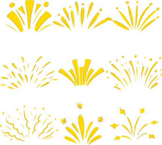 Gold magic key cartoon Royalty Free Vector Image