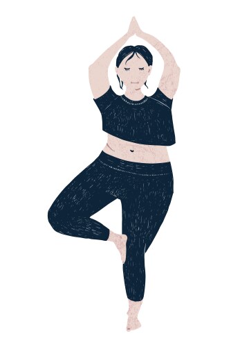 Plus size pinup Royalty Free Vector Image - VectorStock