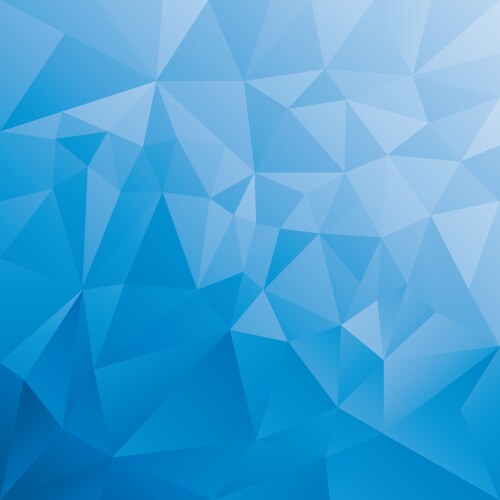 Blue triangle background diamond shape Royalty Free Vector