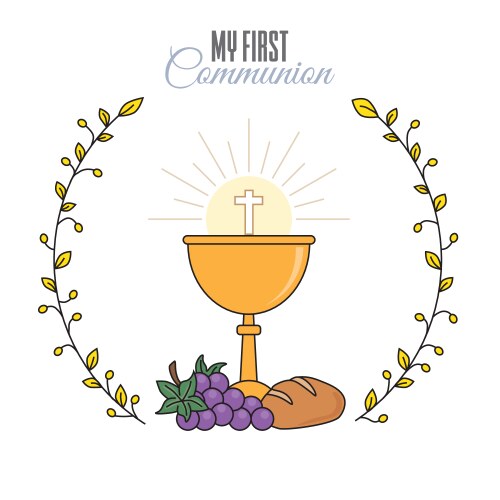 First Holy Communion Cross Clip Art Holy Communion Souvenir