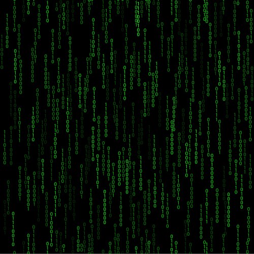 Binary code background Royalty Free Vector Image