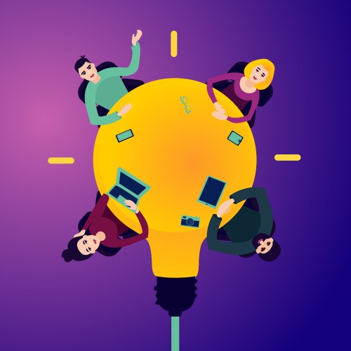 Cartoon Round Table Discussion Vector Images (over 180)