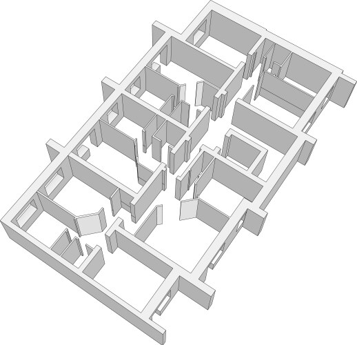 Floor Plan Stairs Vector Images (over 550)