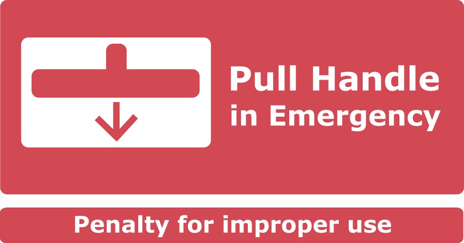 Set push pull sign Royalty Free Vector Image - VectorStock