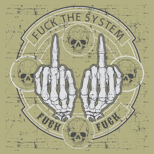 Middle finger Vector Images & Graphics for Commercial Use | VectorStock