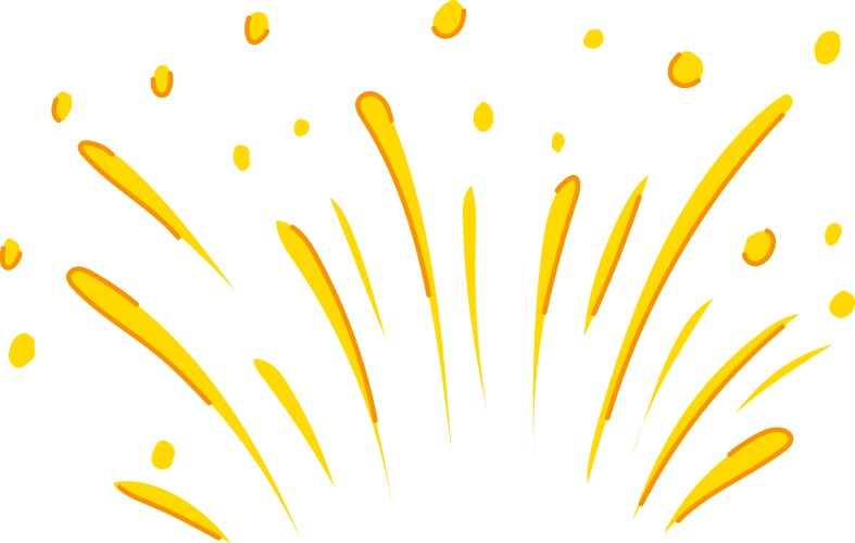 Gold magic key cartoon Royalty Free Vector Image