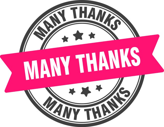 Thank You Transparent Background Vector Images (99)