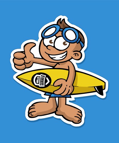 Surfer Cartoon Vector Images (over 9,200)