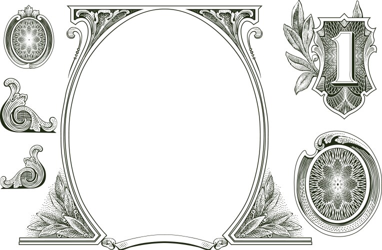 Dollar Border Design