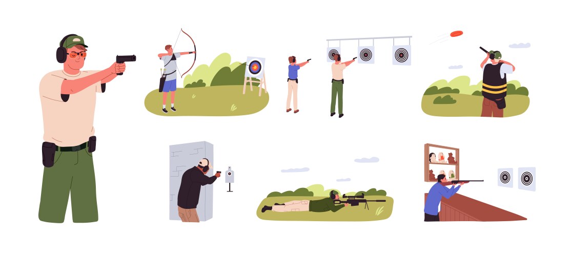 Trap Shooting Vector Images (over 780)