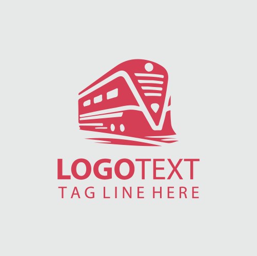 Train logo Royalty Free Vector Image - VectorStock