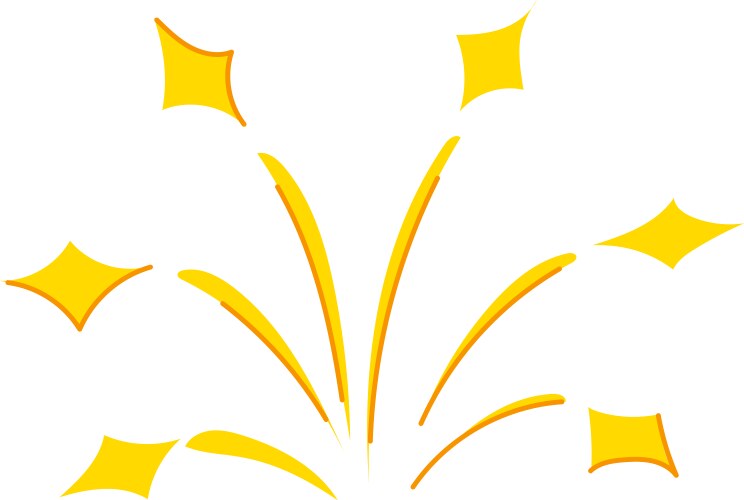 Gold magic key cartoon Royalty Free Vector Image