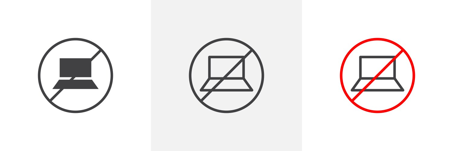 No Phone Prohibited Symbol Vector Images (over 3,800)