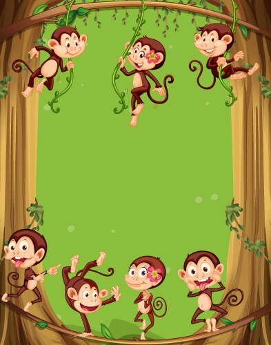 Jungle Vine Border Vector Images (over 570)