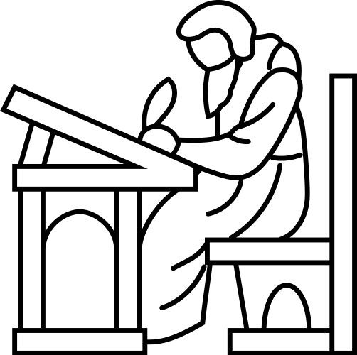 Scribe Vector Images (over 1,200)