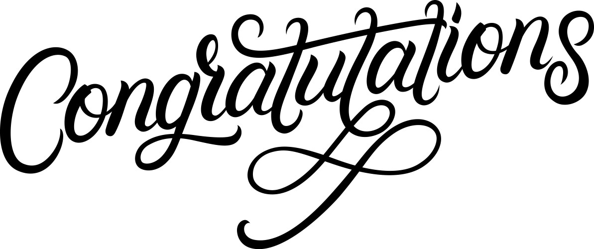 Congratulations Word Art Vector Images (over 3,000)