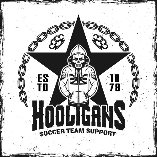 Hooligan logo Vector Images & Graphics for Commercial Use | VectorStock