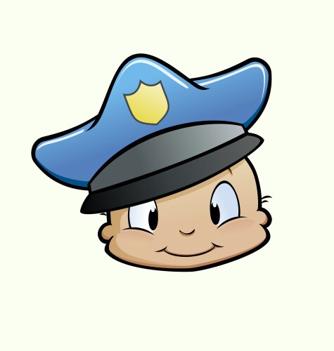 Baby Cop Cartoon Vector Images (over 130)