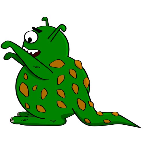 Orc monster Royalty Free Vector Image - VectorStock